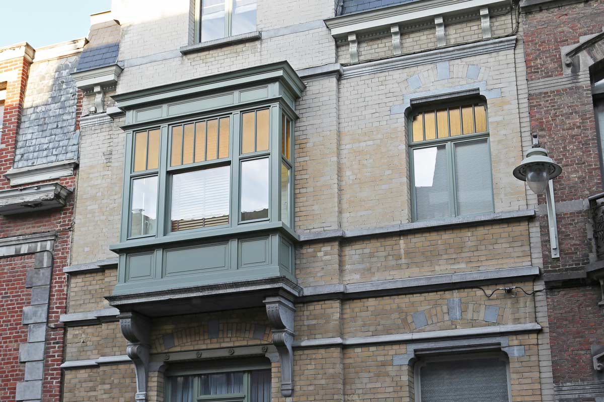 Bow-Window à Tournai | Menuiserie Lecroart